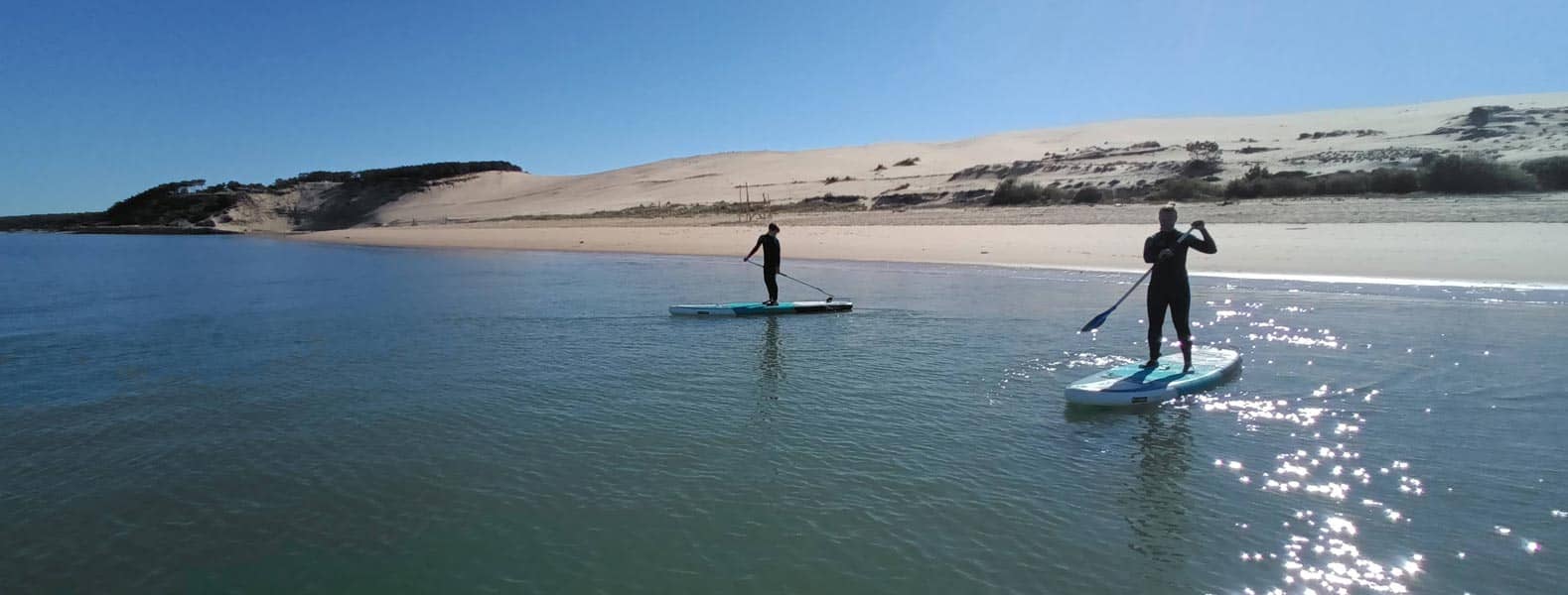 Randonnée stand-up paddle Dune du Pilat | Yakocean